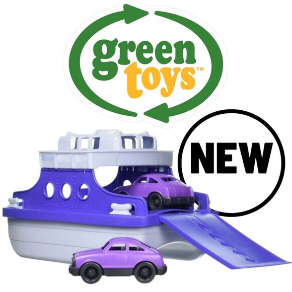 Green Toys | Toys | New Green Toys Ferry Boat Bath Tub Toys Water Toy ...